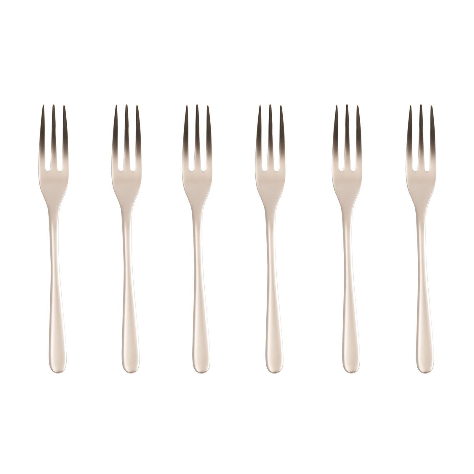 Set forchetta dolce 6 pezzi Taste Antique PVD Champagne Sambonet